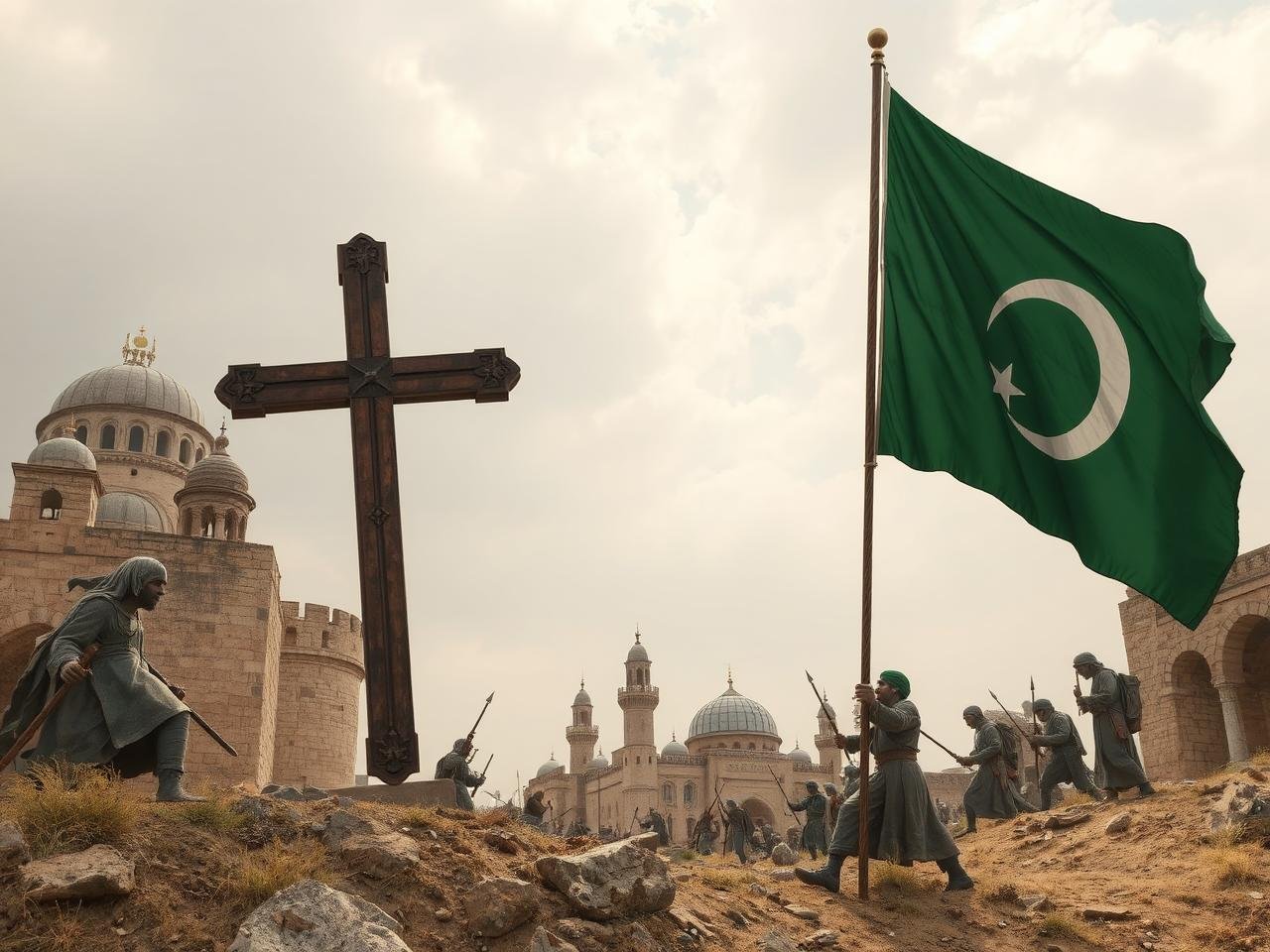 The Three Christian Crusades of the Middle Ages: A Historical Overview